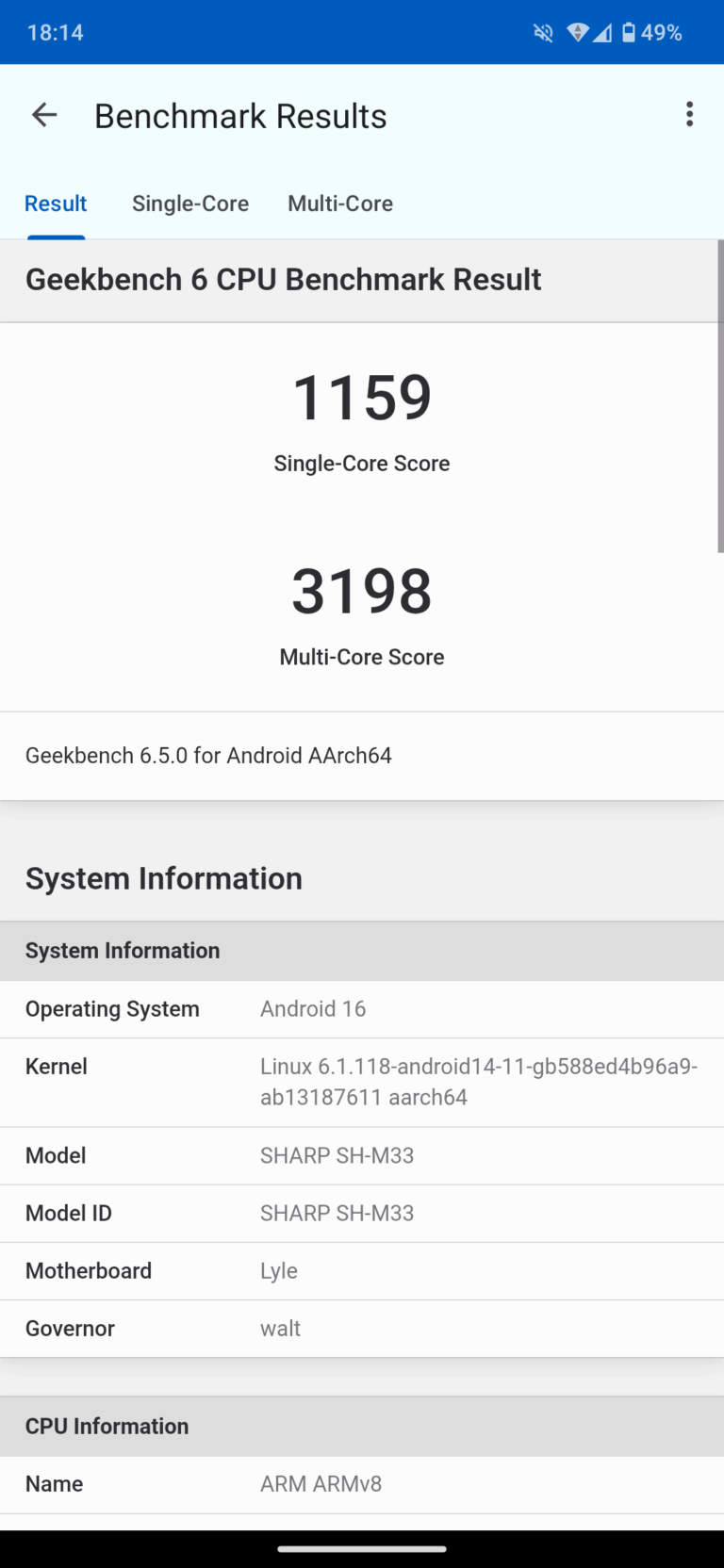 シャープ「AQUOS sense10」の各ベンチマーク、動作感を評価レビュー！サクサク動く？ | SIMフリー遊び